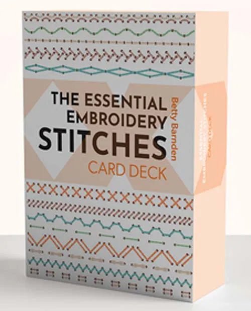 Essential Embroidery Stitches Card Deck - The Little Yarn Store
