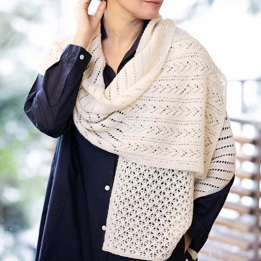 Lace Sampler Scarf Knitting Kit - The Little Yarn Store